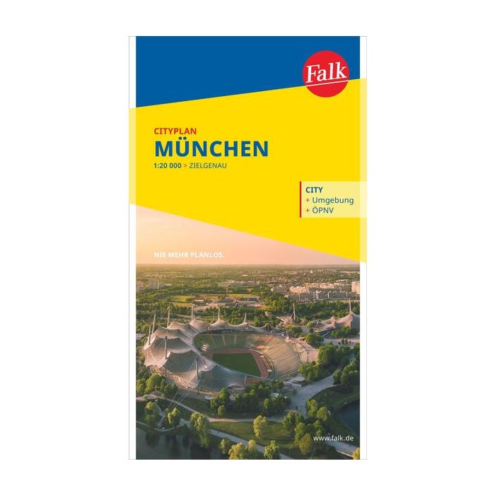 Stadtplan München 1:22 500 / Falk Cityplan