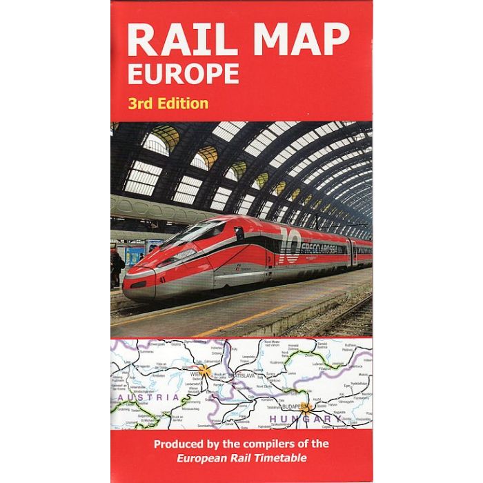 Rail Map Europe / European Rail Timetable