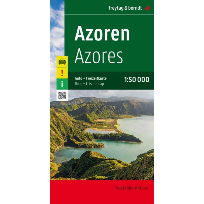 Strassenkarte Azoren | Freytag & Berndt | hajk.ch