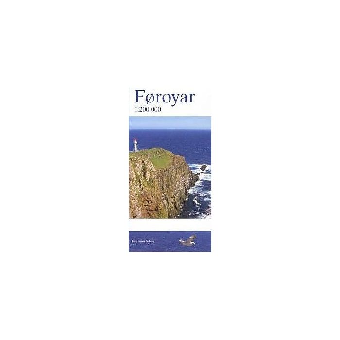 Faröer Foroyar Faeroerne 1:200 000 / Kort & Matrikel