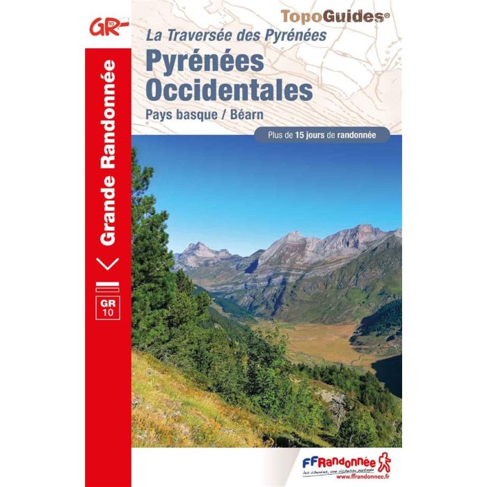 Guide de randonnée Pyrénées Occidentales Pays Basque Bearn / Topoguide