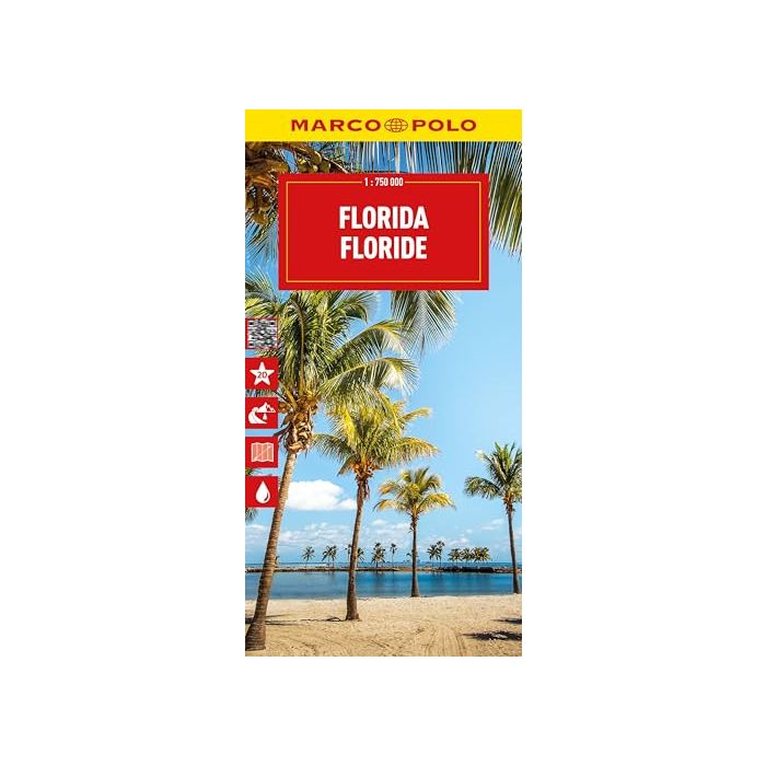 Strassenkarte Florida | Marco Polo | hajk travelbooks